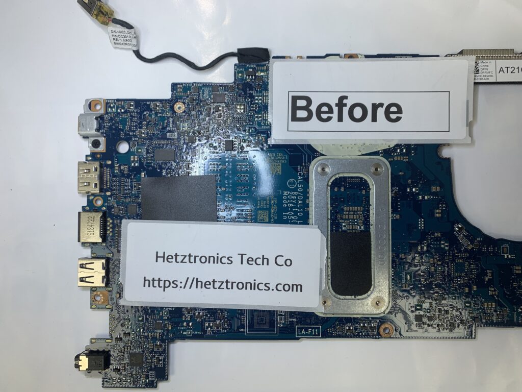 Dell Inspiron 15 5570 Motherboard LA-F115P Charger Wattage Unknown Battery doesn’t charge ...