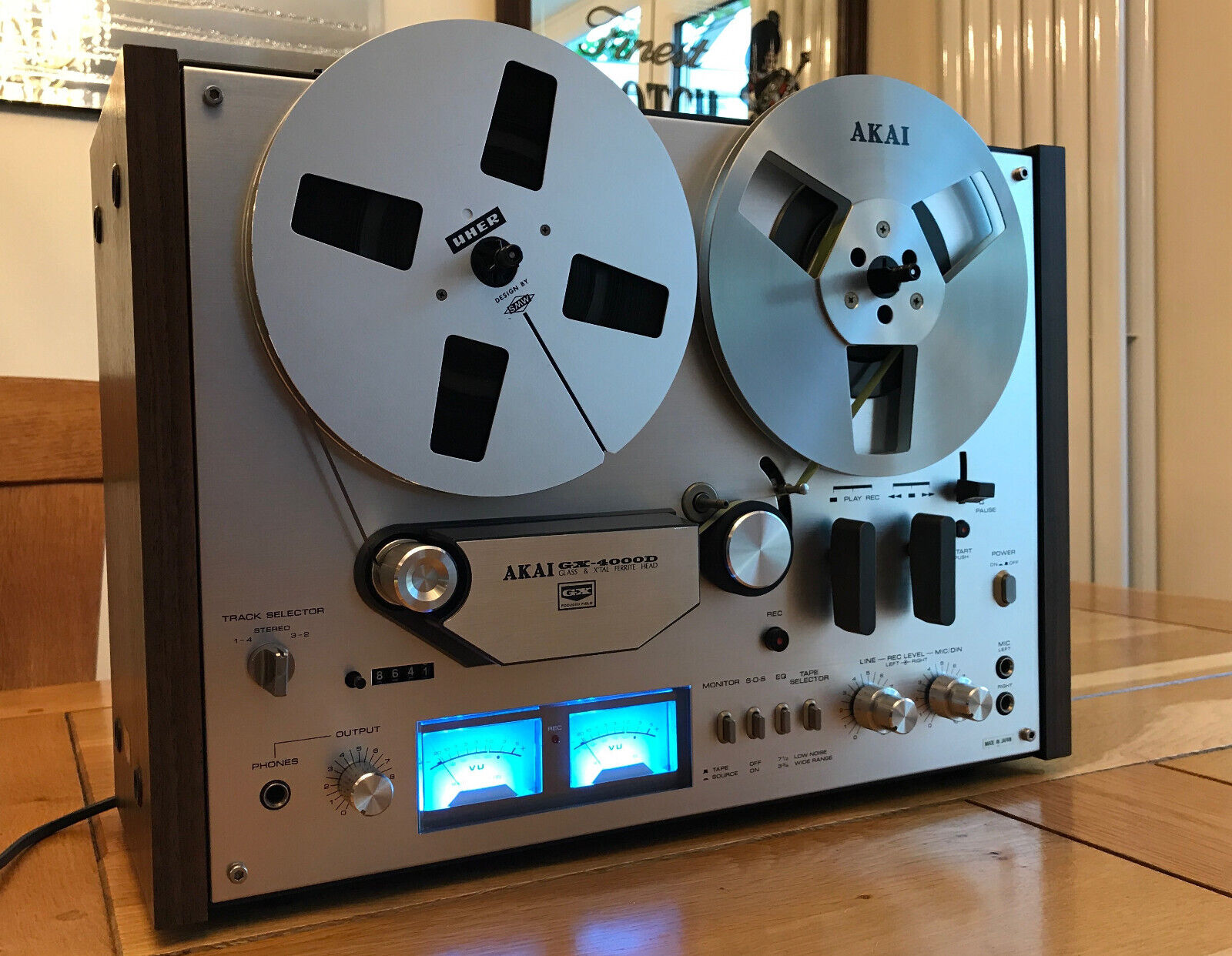 AKAI GX-4000D Reel to Reel Repair & Service @hetztronics - Hetztronics Ltd